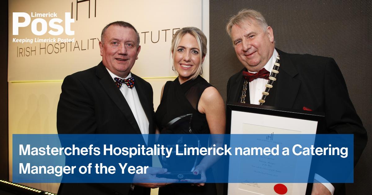 Masterchefs Hospitality Limerick named a Catering Manager of the Year