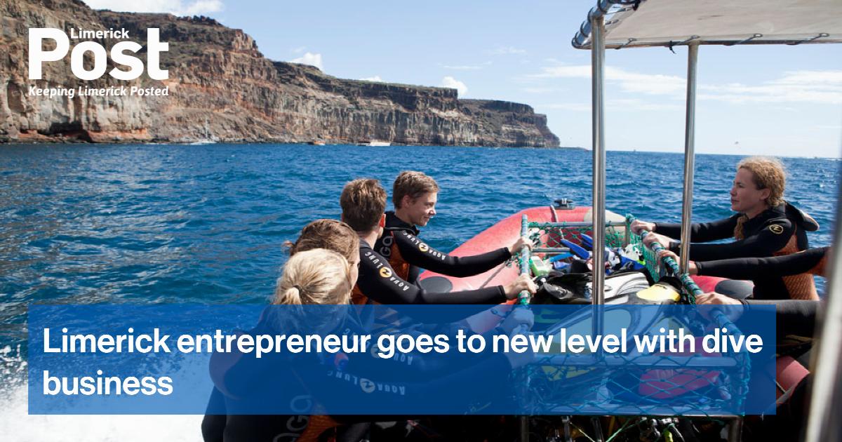 Limerick entrepreneur goes to new level with dive business