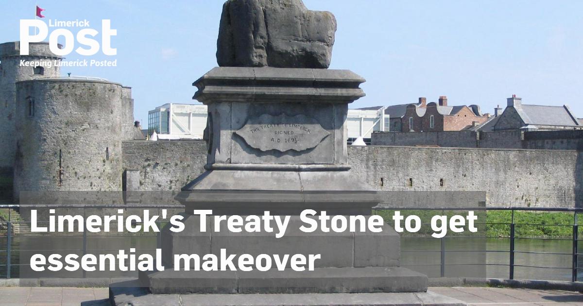 Limerick's Treaty Stone to get essential makeover