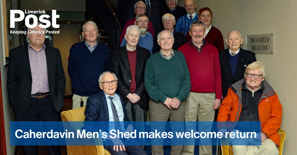 Caherdavin Men’s Shed makes welcome return
