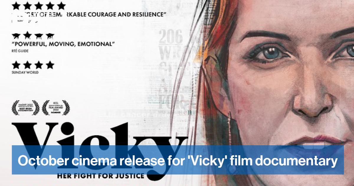 October cinema release for 'Vicky' film documentary