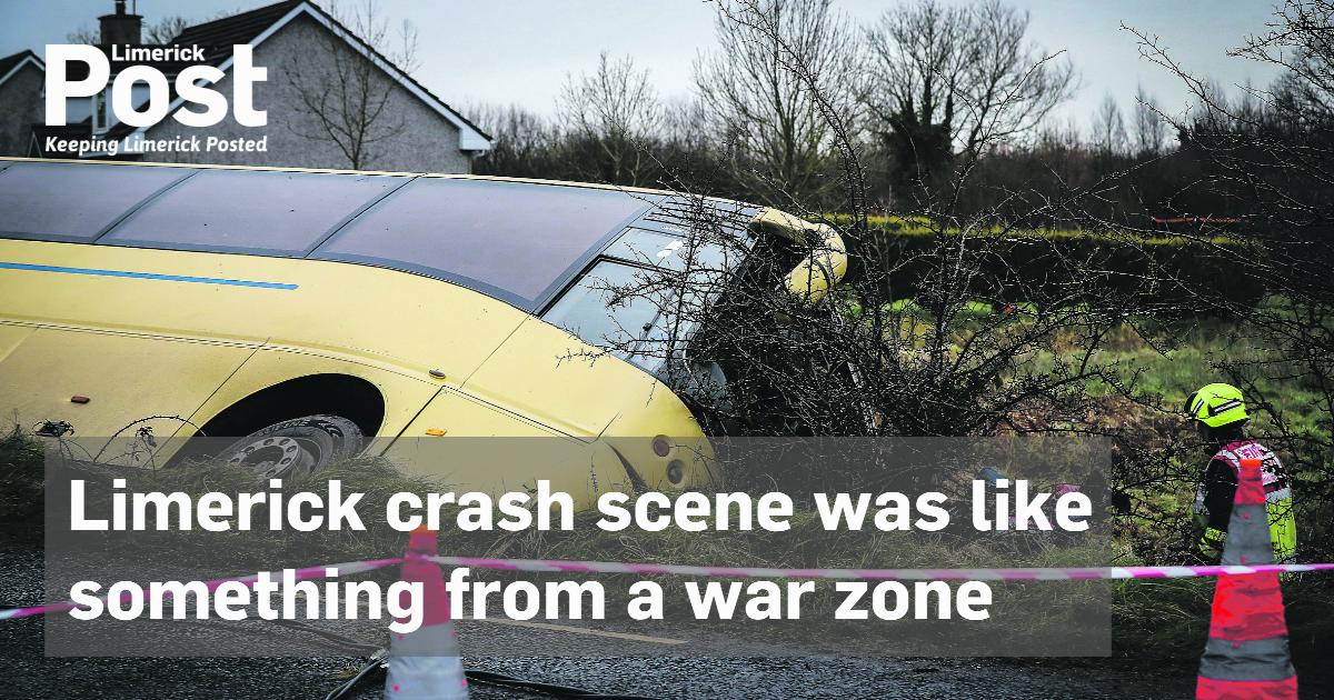 Limerick crash scene was like something from a war zone