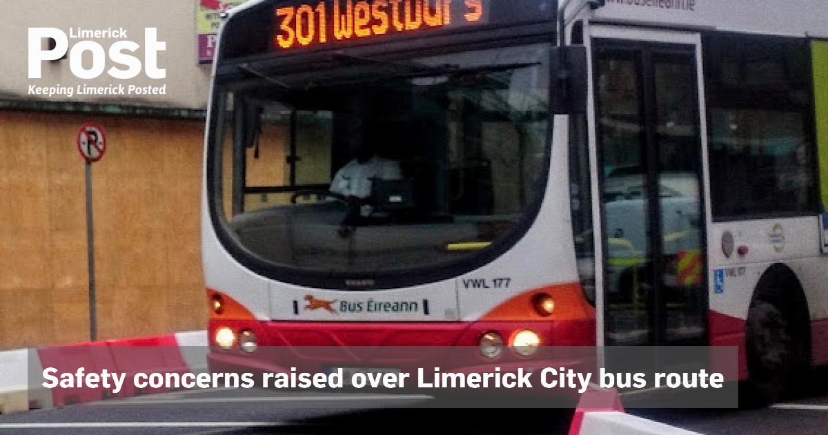 Safety concerns raised over Limerick City bus route