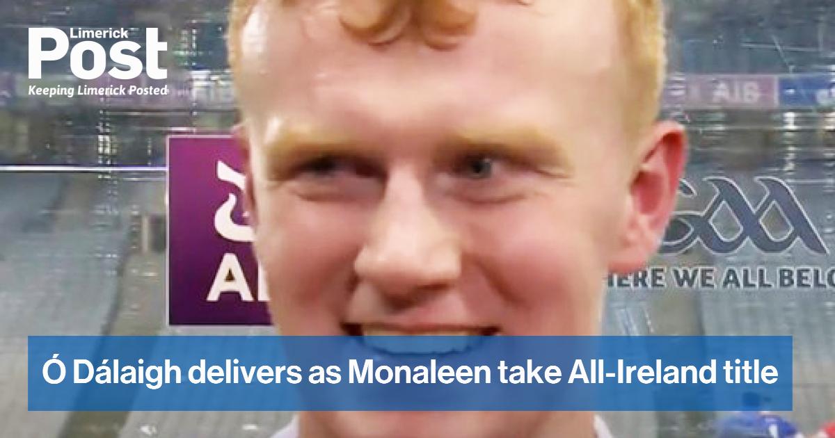 Ó Dálaigh delivers as Monaleen take All-Ireland title