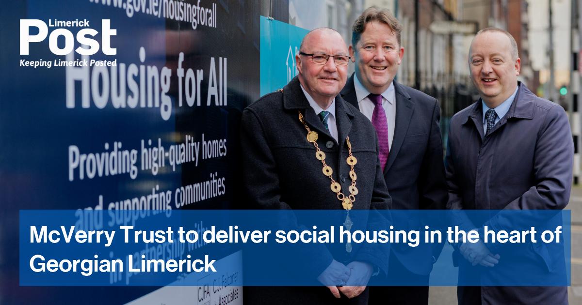 McVerry Trust to deliver social housing in the heart of Georgian Limerick