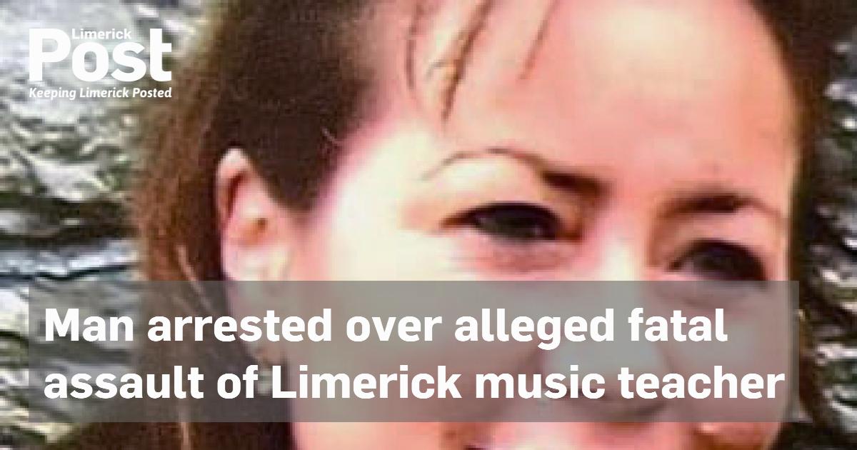 Man arrested over alleged fatal assault of Limerick music teacher