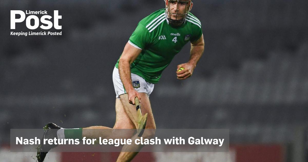 Nash returns for league clash with Galway