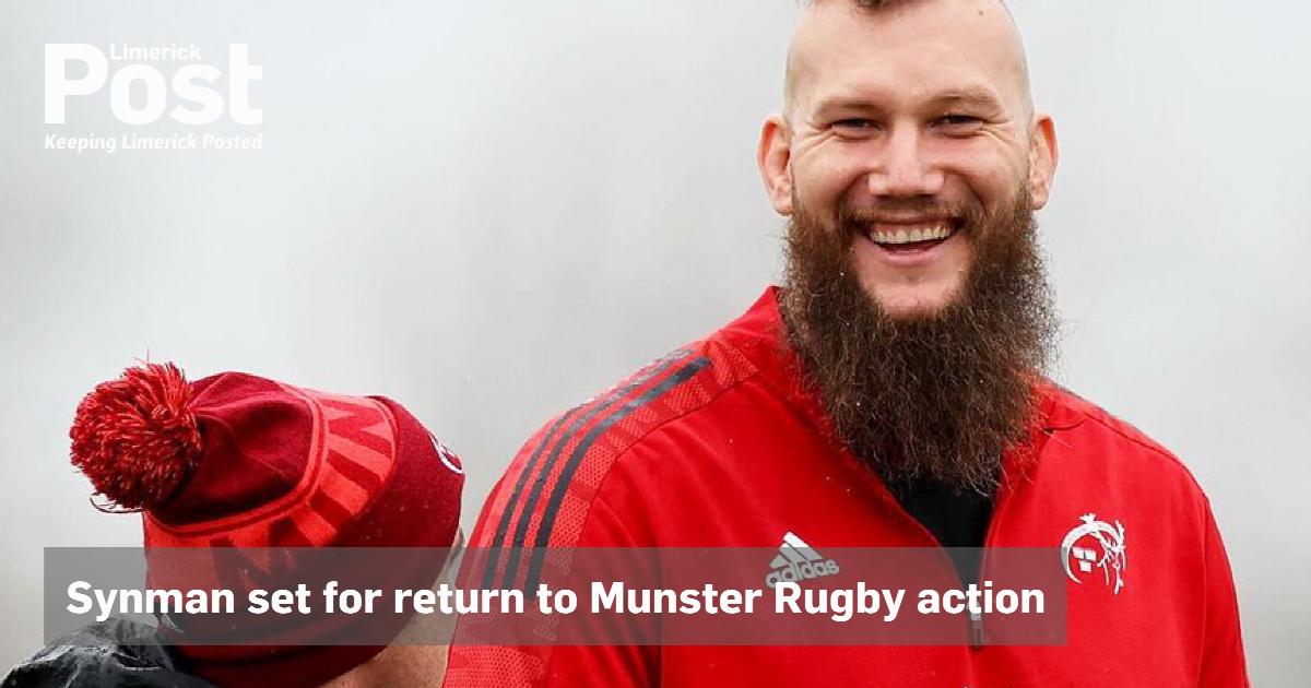 Synman set for return to Munster Rugby action