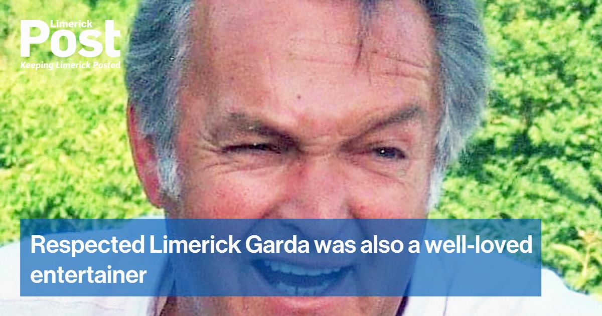 Respected Limerick Garda was also a well-loved entertainer