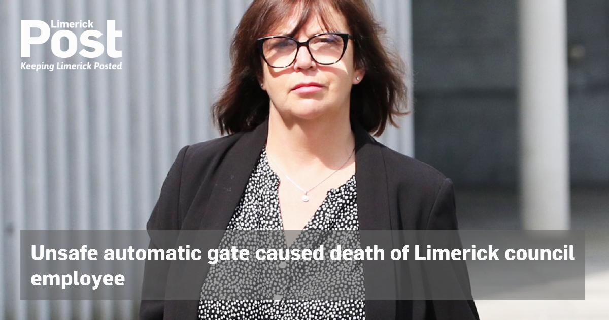 Unsafe automatic gate caused death of Limerick council employee