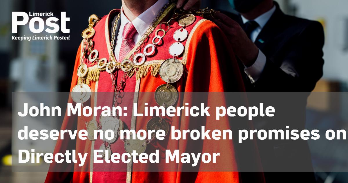 John Moran: Limerick people deserve no more broken promises on Directly ...