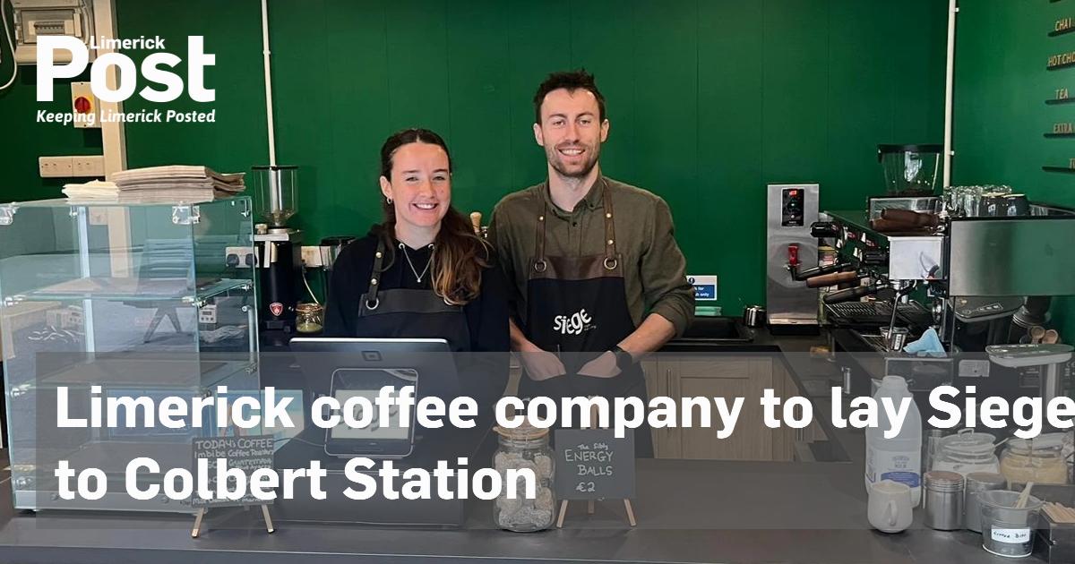 Limerick coffee company to lay Siege to Colbert Station