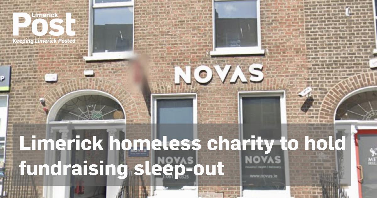 Limerick homeless charity to hold fundraising sleep-out