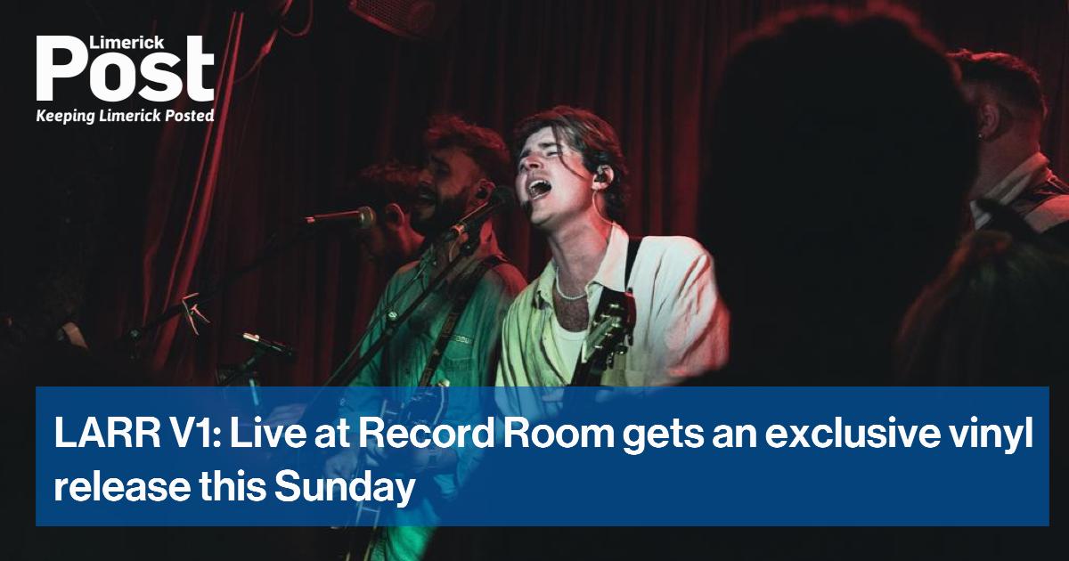 LARR V1: Live at Record Room gets an exclusive vinyl release this Sunday
