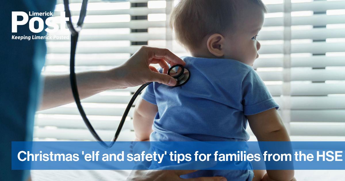 Christmas 'elf and safety' tips for families from the HSE