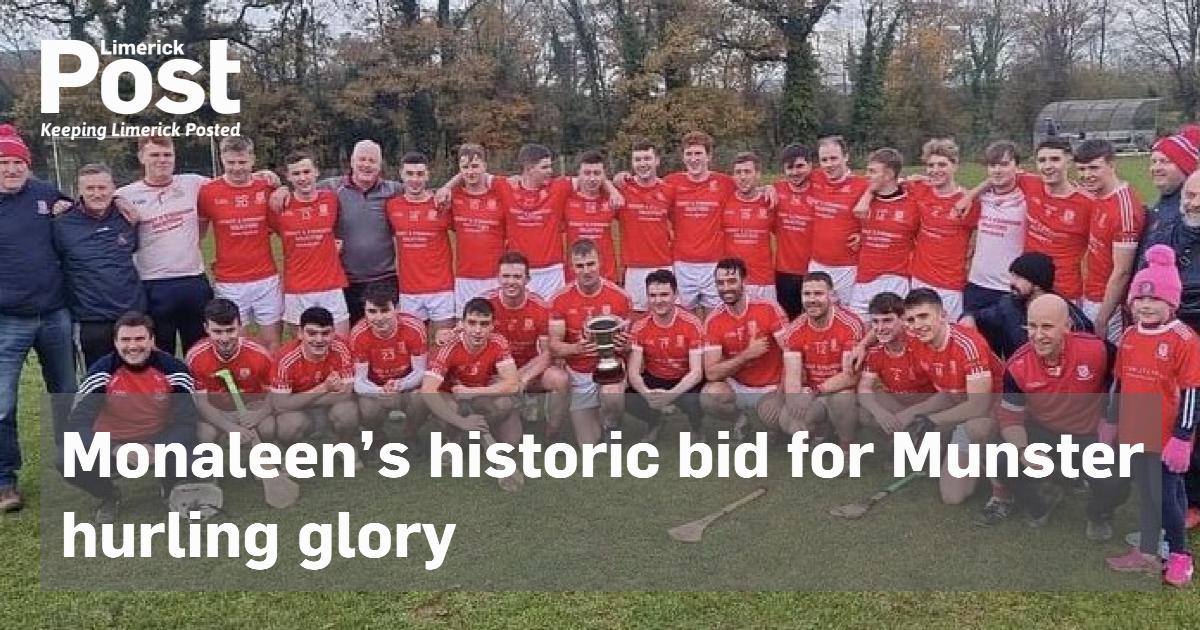 Monaleen’s historic bid for Munster hurling glory