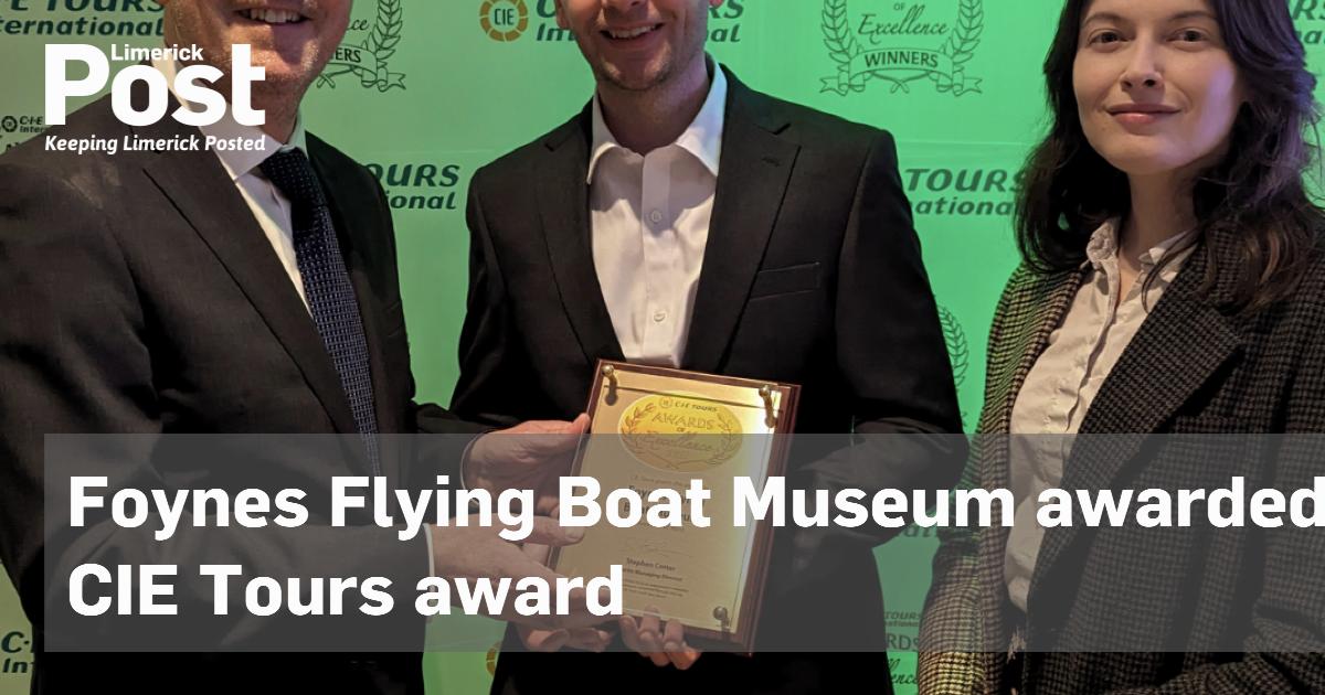 Foynes Flying Boat Museum awarded CIE Tours award