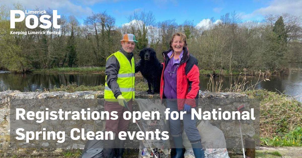 Registrations open for National Spring Clean events