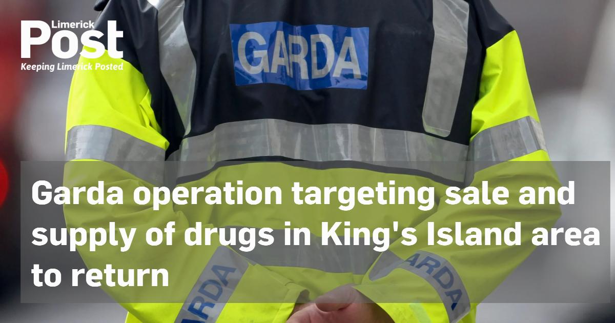 Garda operation targeting sale and supply of drugs in King's Island ...