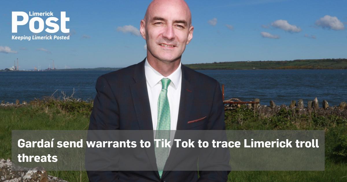 Gardaí send warrants to Tik Tok to trace Limerick troll threats