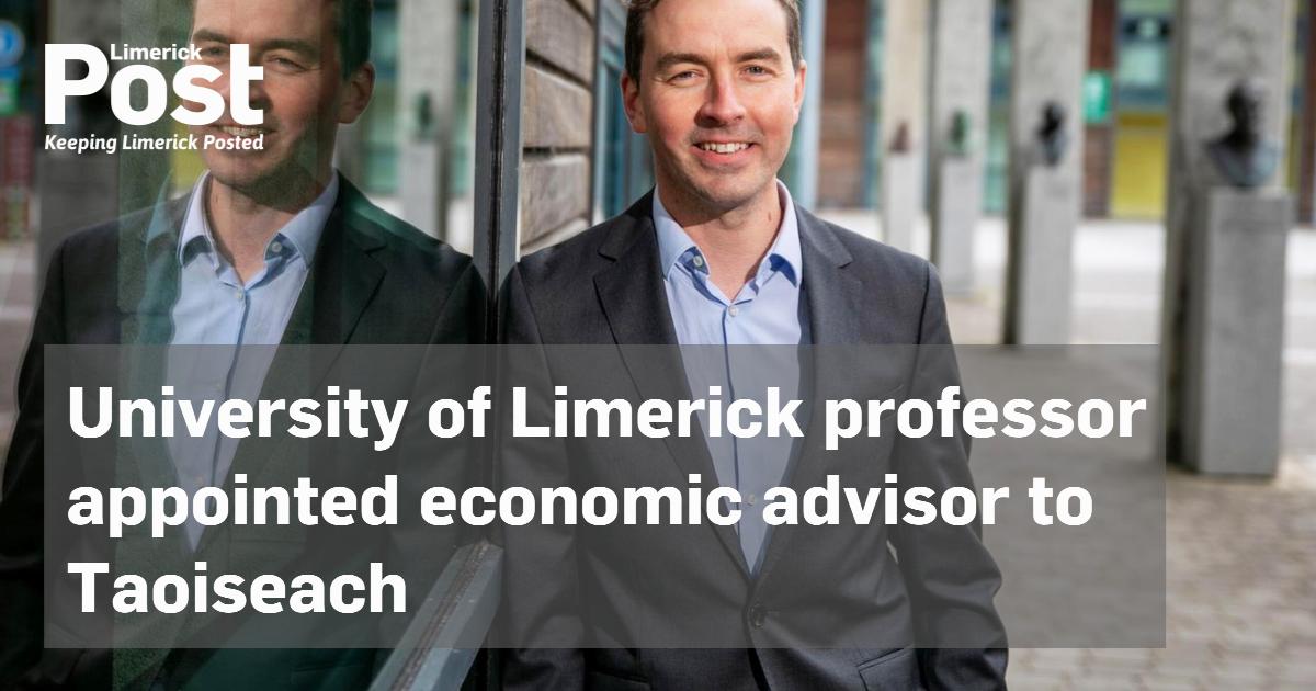 University of Limerick professor appointed economic advisor to Taoiseach