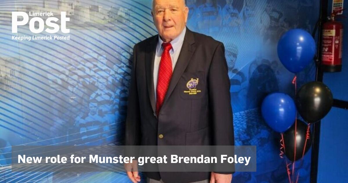 New role for Munster great Brendan Foley