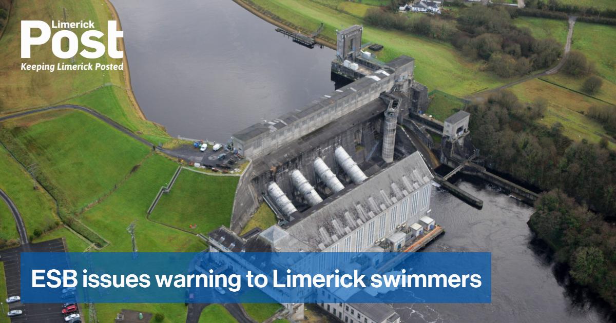 ESB issues warning to Limerick swimmers