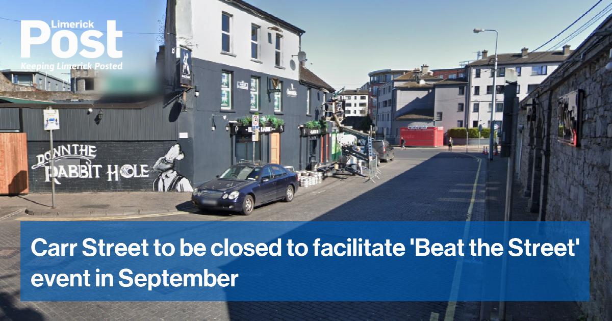 Carr Street to be closed to facilitate 'Beat the Street' event in September