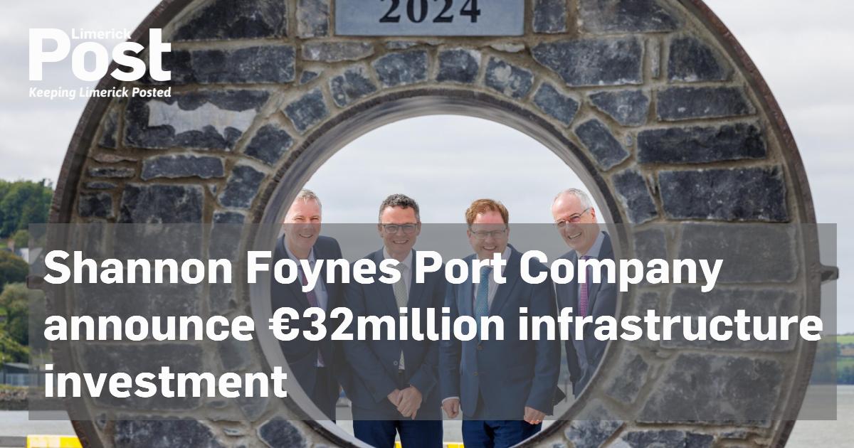 Shannon Foynes Port Company announce €32million infrastructure investment