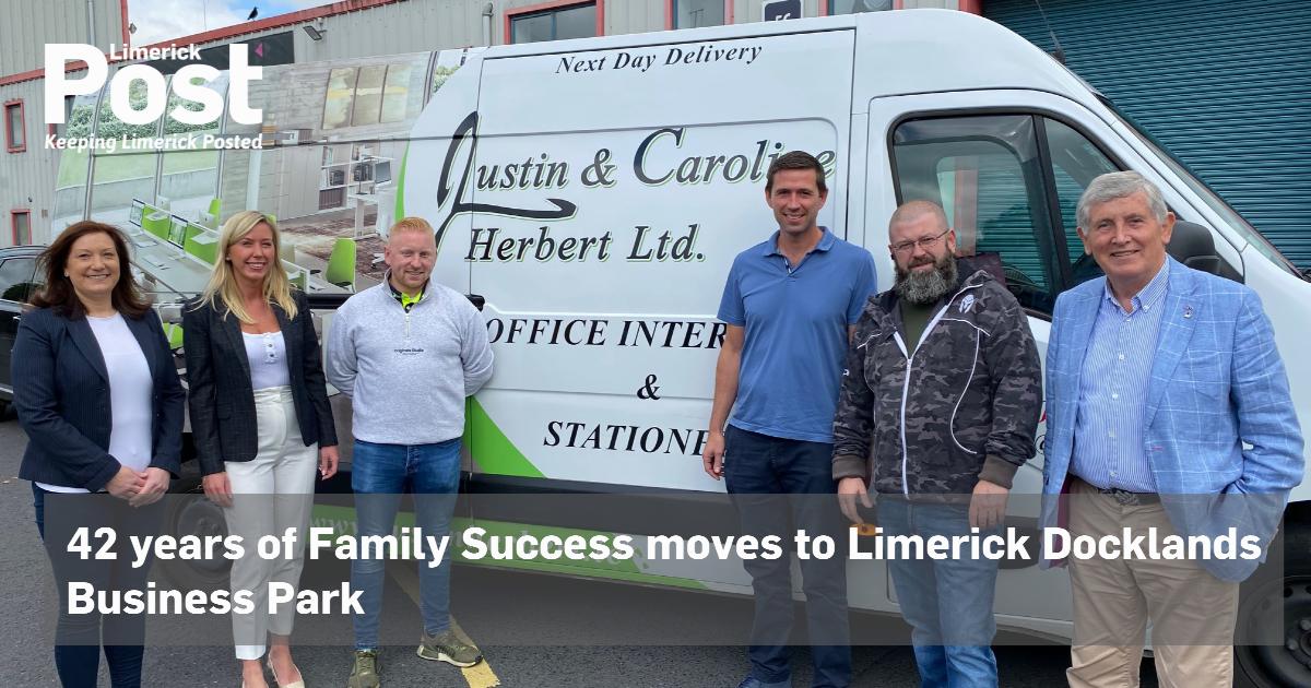 42 years of Family Success moves to Limerick Docklands Business Park