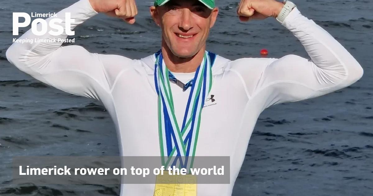 Limerick rower on top of the world