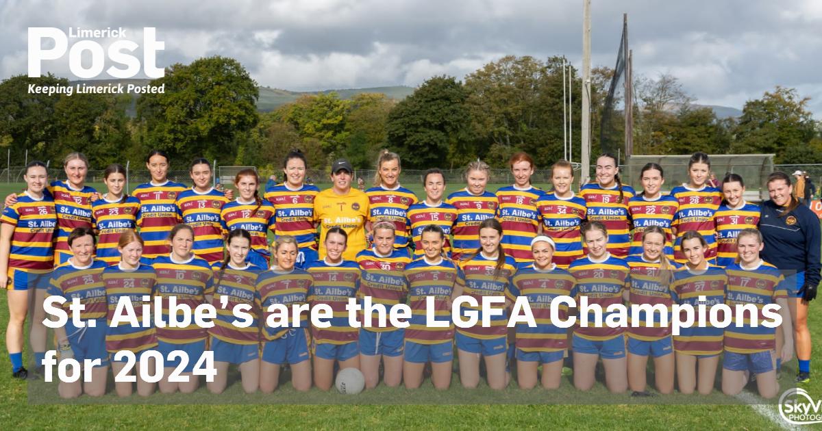 St. Ailbe’s are the LGFA Champions for 2024