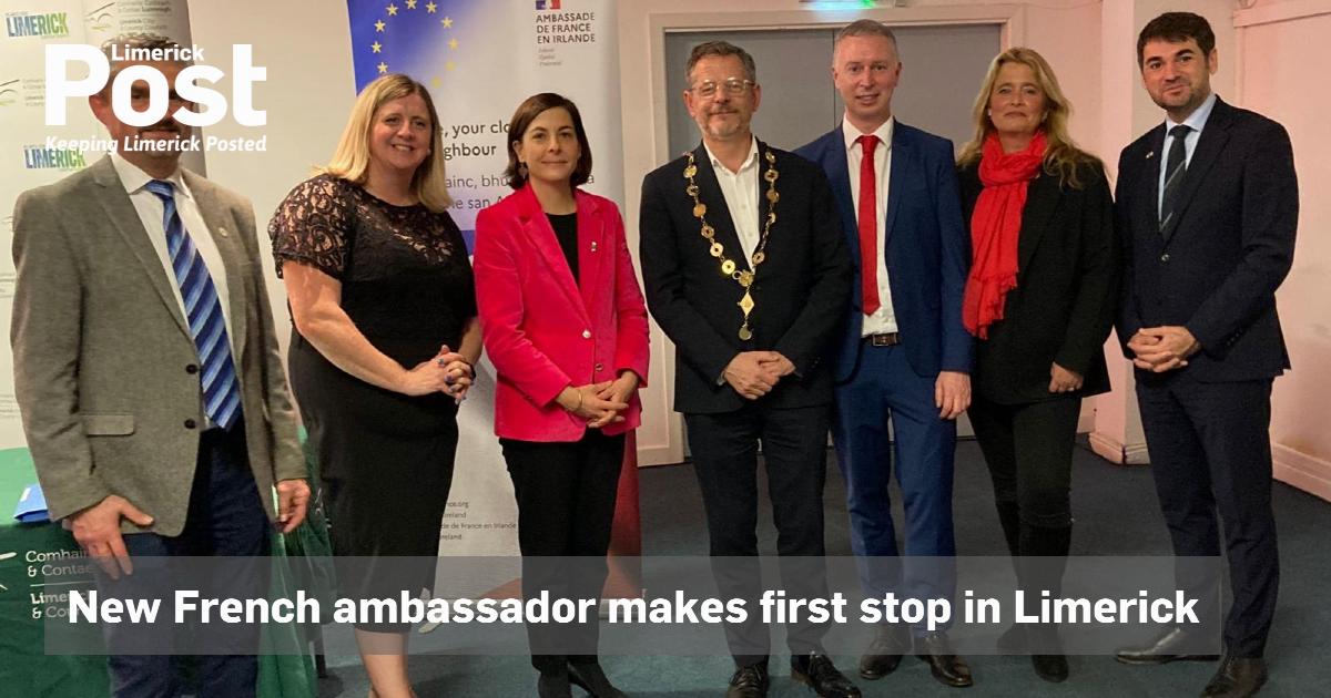 New French ambassador makes first stop in Limerick