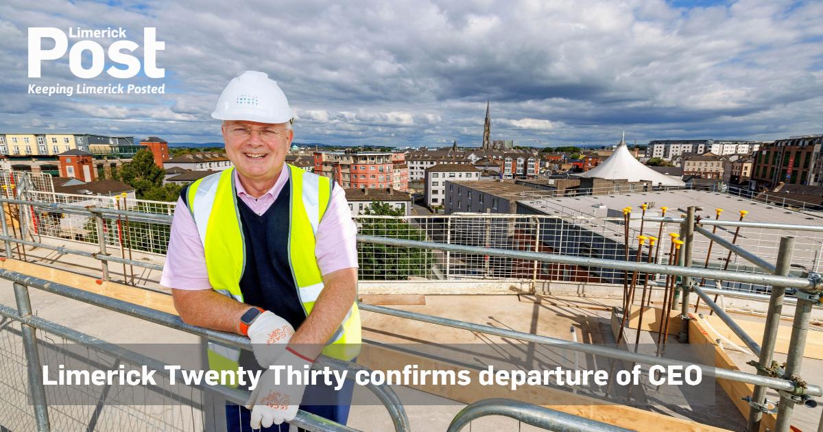 Limerick Twenty Thirty confirms departure of CEO