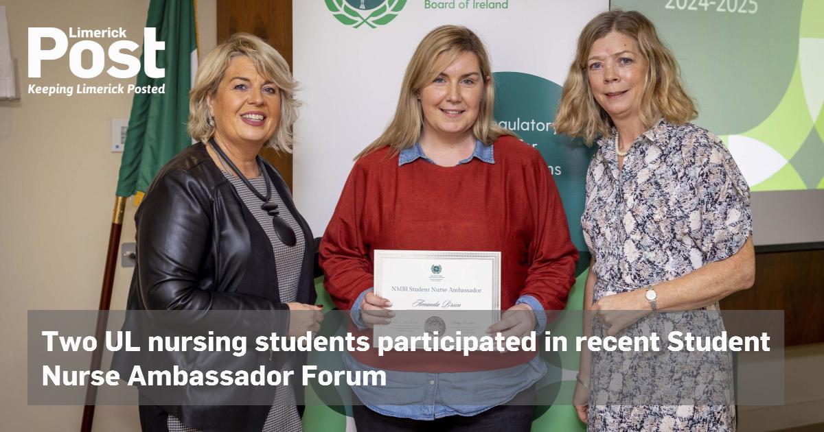 Two UL nursing students participated in recent Student Nurse Ambassador ...