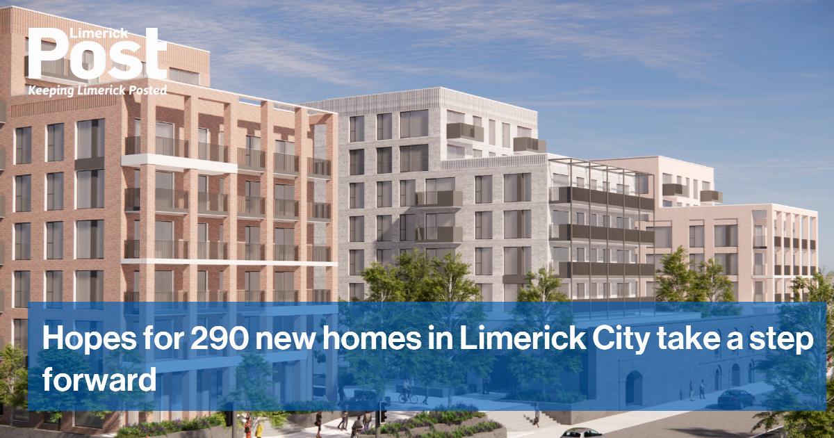 Hopes for 290 new homes in Limerick City take a step forward
