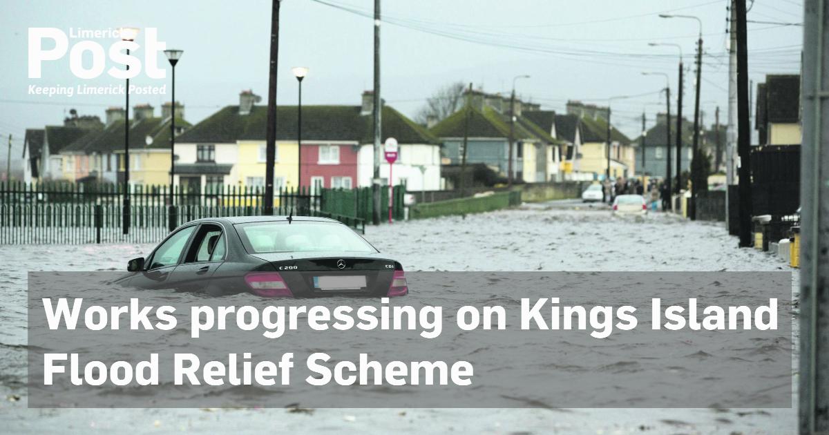 Works progressing on Kings Island Flood Relief Scheme