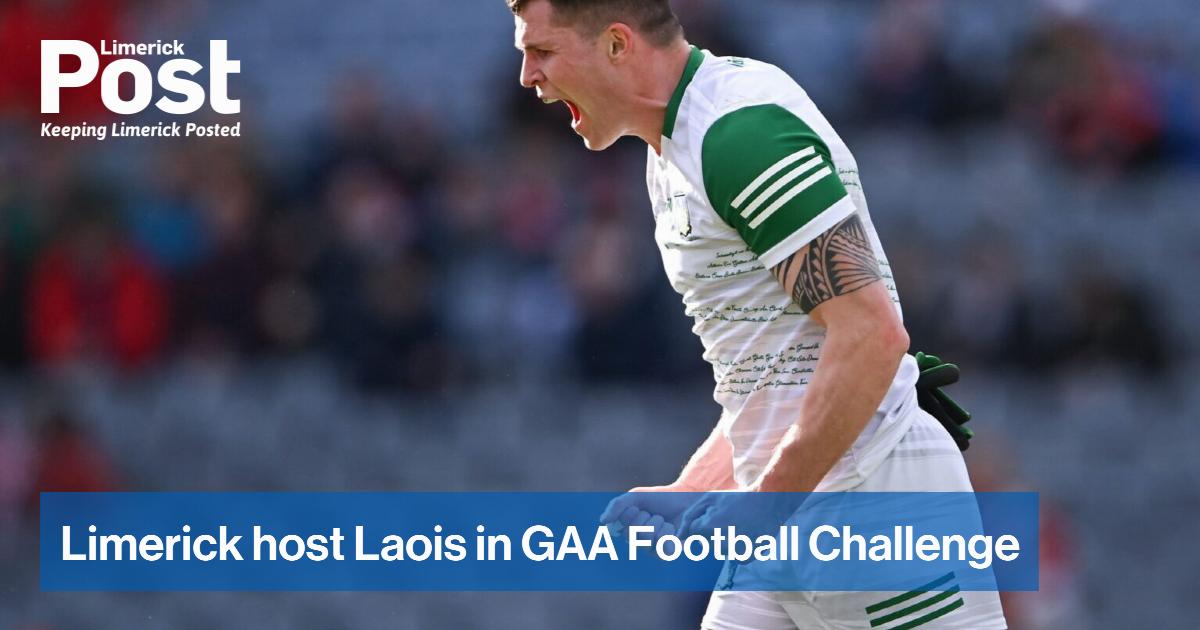 Limerick host Laois in GAA Football Challenge