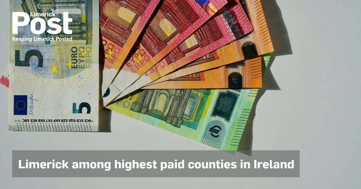 Limerick among highest paid counties in Ireland