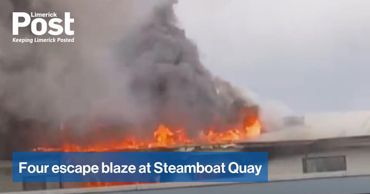 Four escape blaze at Steamboat Quay