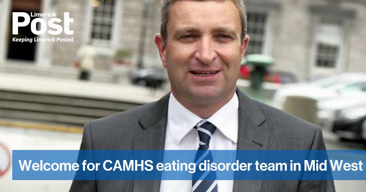 Welcome for CAMHS eating disorder team in Mid West