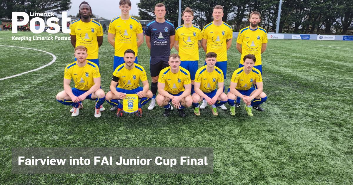 Fairview into FAI Junior Cup Final