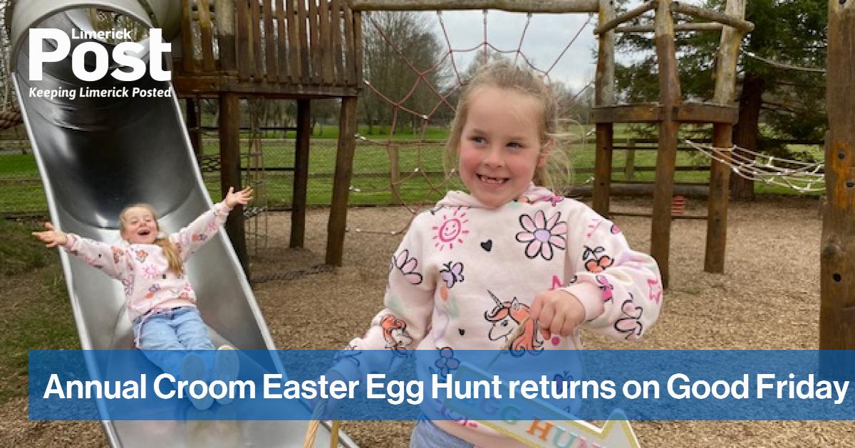 Annual Croom Easter Egg Hunt returns on Good Friday