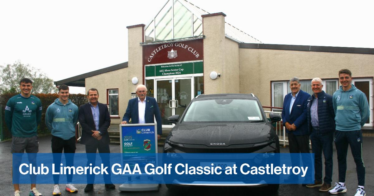 Club Limerick GAA Golf Classic at Castletroy