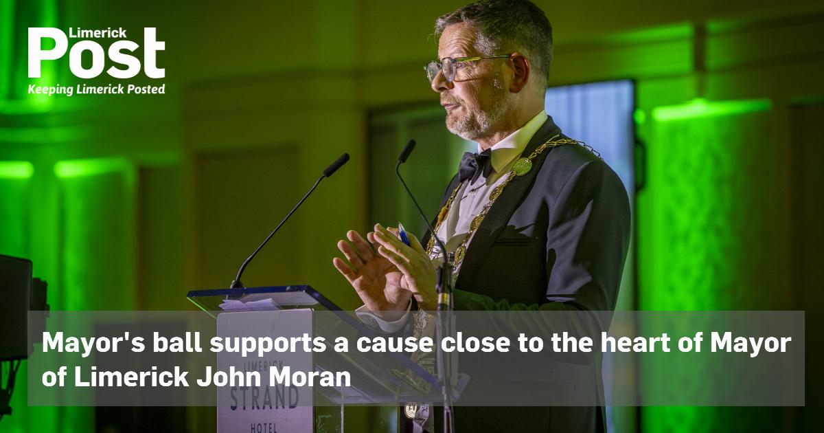 Mayor's ball supports a cause close to the heart of Mayor of Limerick ...