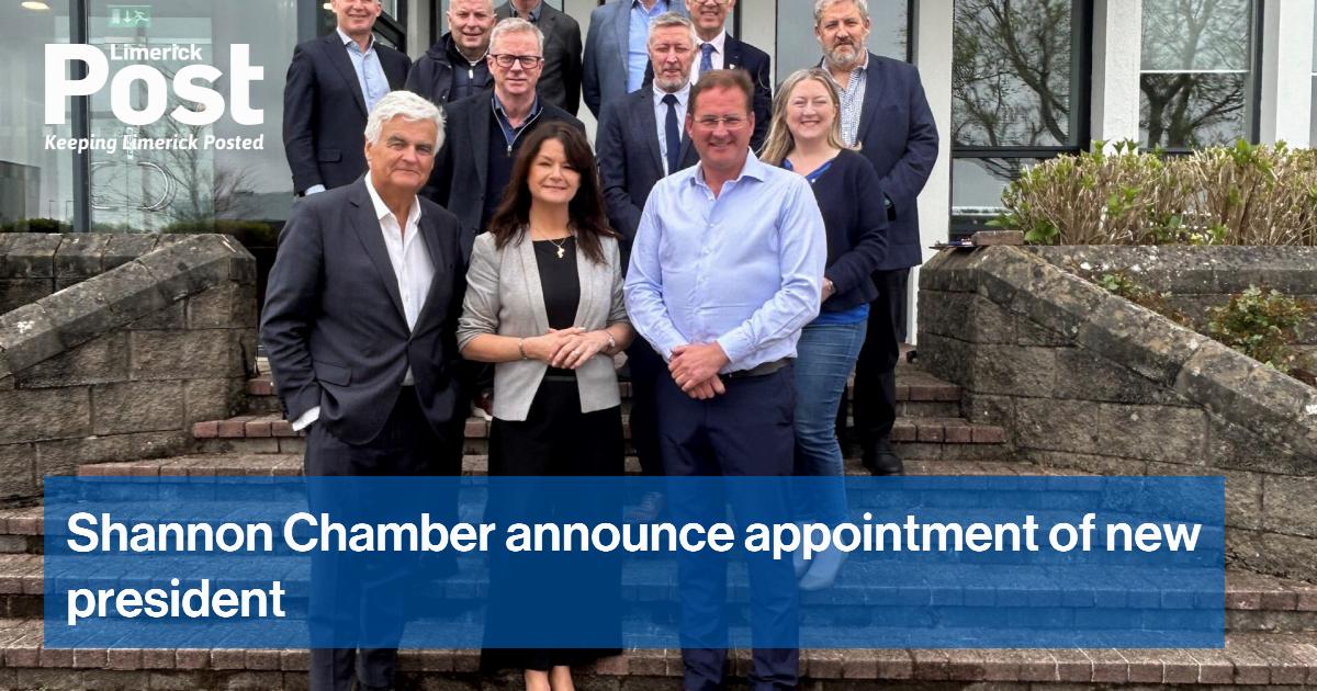 Shannon Chamber announce appointment of new president