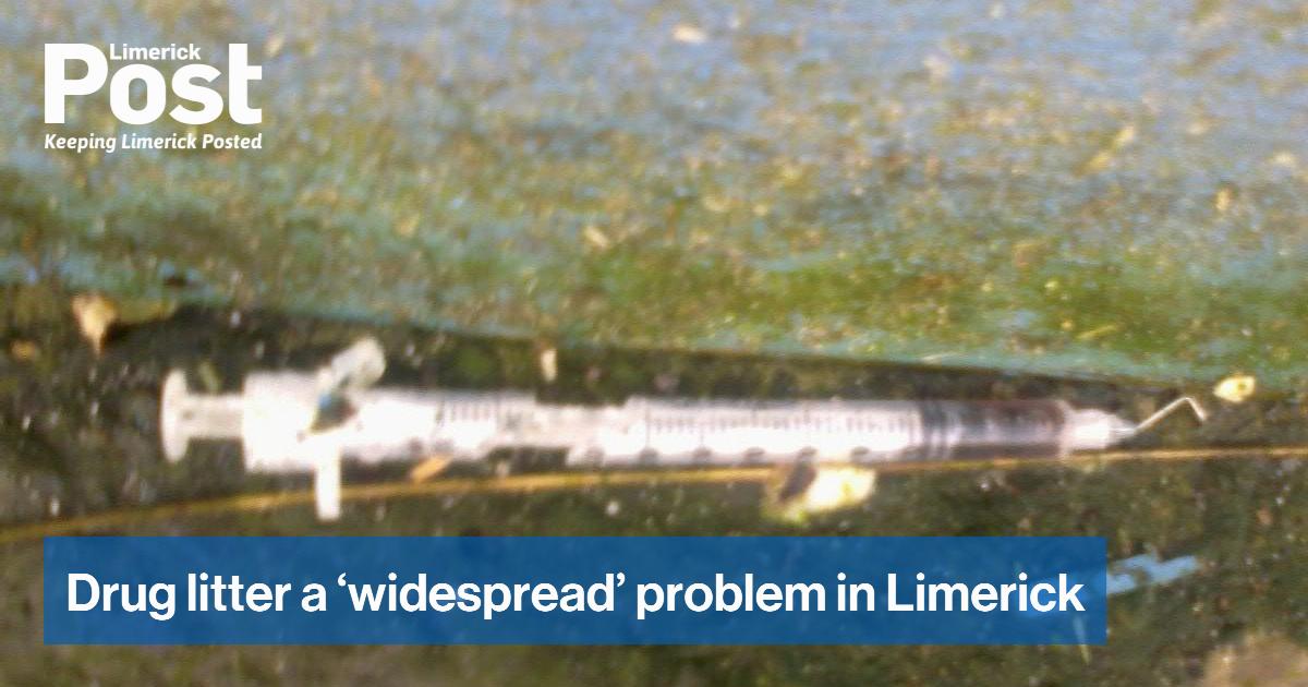 Drug litter a ‘widespread’ problem in Limerick