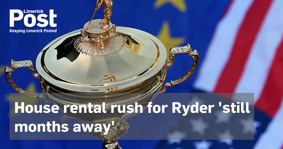 House rental rush for Ryder 'still months away'