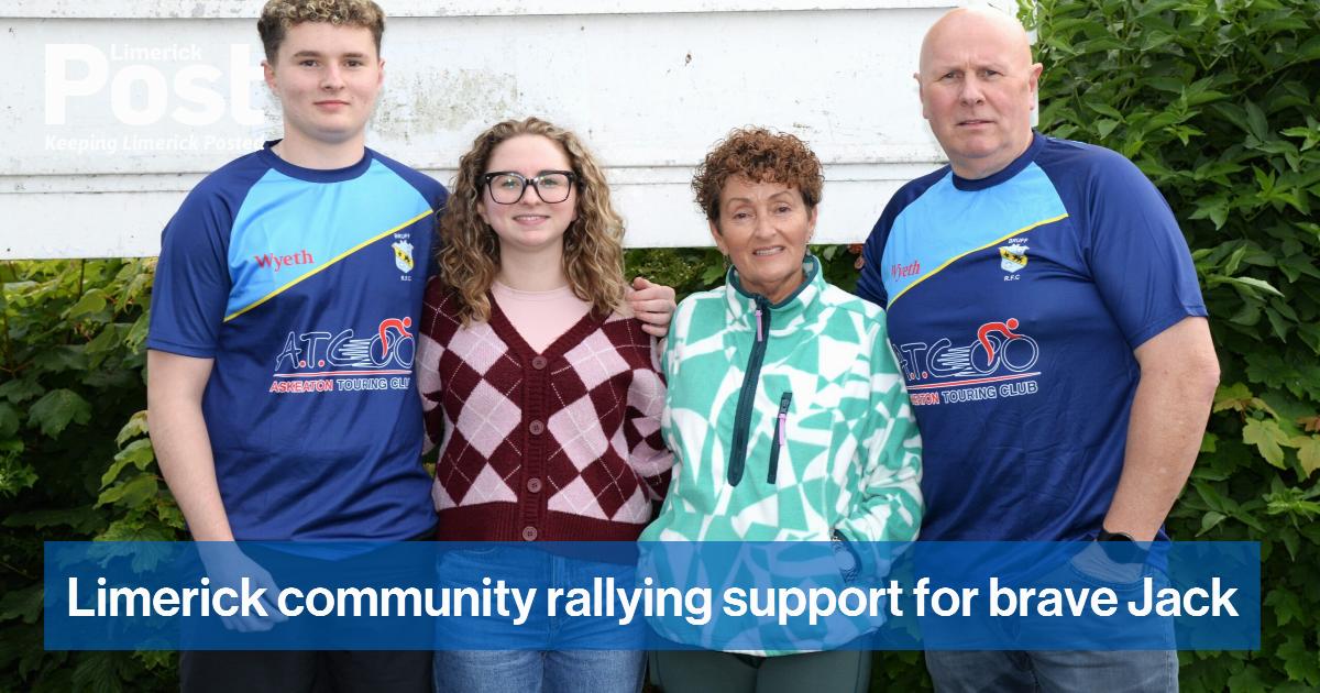 Limerick community rallying support for brave Jack