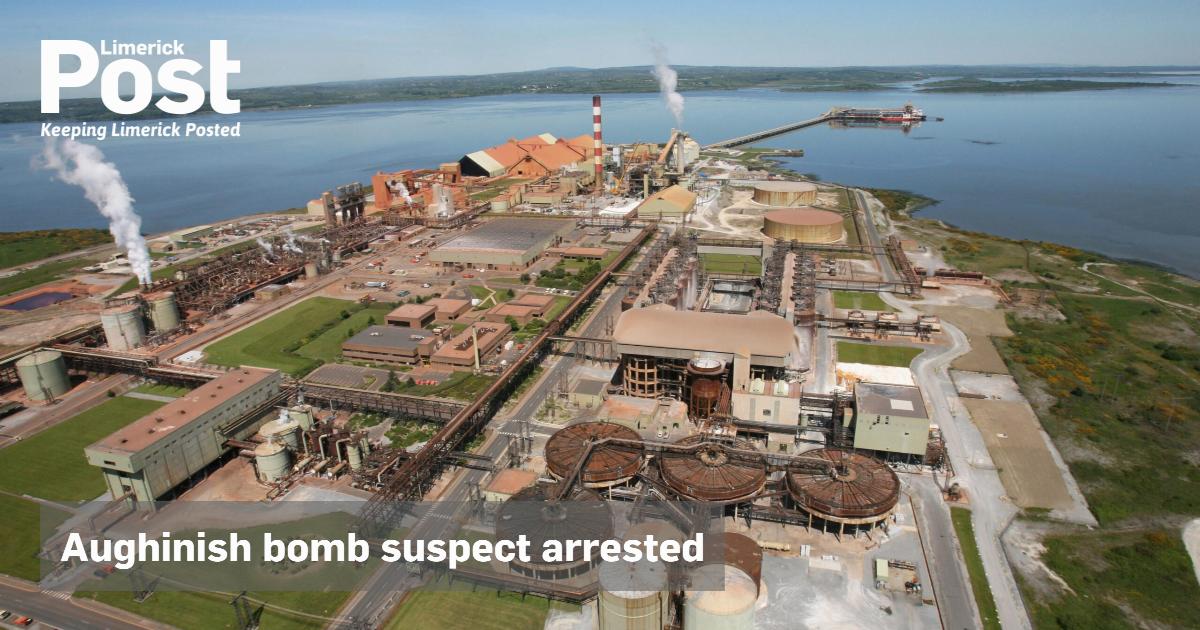 Aughinish bomb suspect arrested